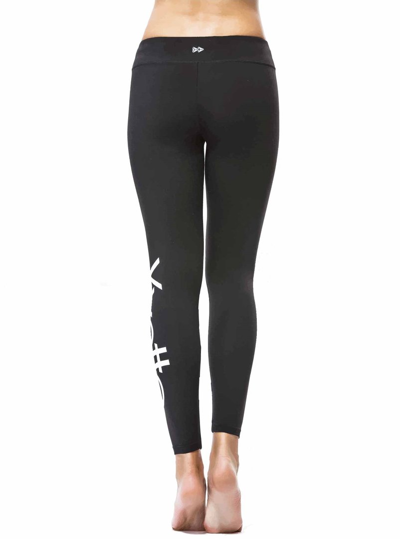 Yvette Brand treenileggings, musta - Yvette.fi -verkkokauppa